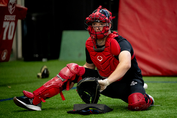 Red Sox catching prospect Nathan Hickey aiming to stick behind plate ...